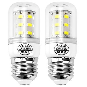 Updated 5304511738 Light Bulb Refrigerator kei d34l Bulb,LED Refrigerator Light Bulb 3.5W Compatible with frig.idaire Refrigerator Light Bulb AP6278388 PS12364857 (85V-265V White Light*2 Pice)