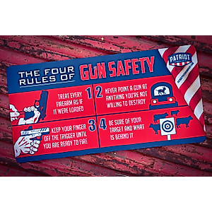 Patriot Patch Co. - 4 Rules of Gun Safety - Cleaning Mat