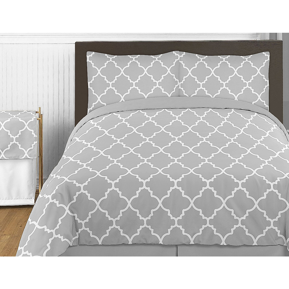 Solid Grey Fabric Memory/Memo Photo Bulletin Board