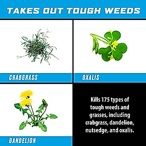 Ortho GroundClear Super Weed & Grass Killer1: Refill, Fast-Acting, See Results in Hours, For Patios and Landscaped Areas, 1 gal.