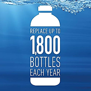 Brita Small 6 Cup Water Filter Pitcher with 1 Brita Standard Filter, Made Without BPA, Metro, Red & Standard Water Filter, Standard Replacement Filters for Pitchers and Dispensers, BPA Free, 3 Count