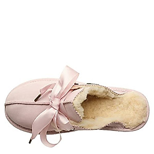BEARPAW Women's Jolietta Pale Pink Size 7 | Women's Slippers | Women's Shoes | Comfortable & Light-Weight