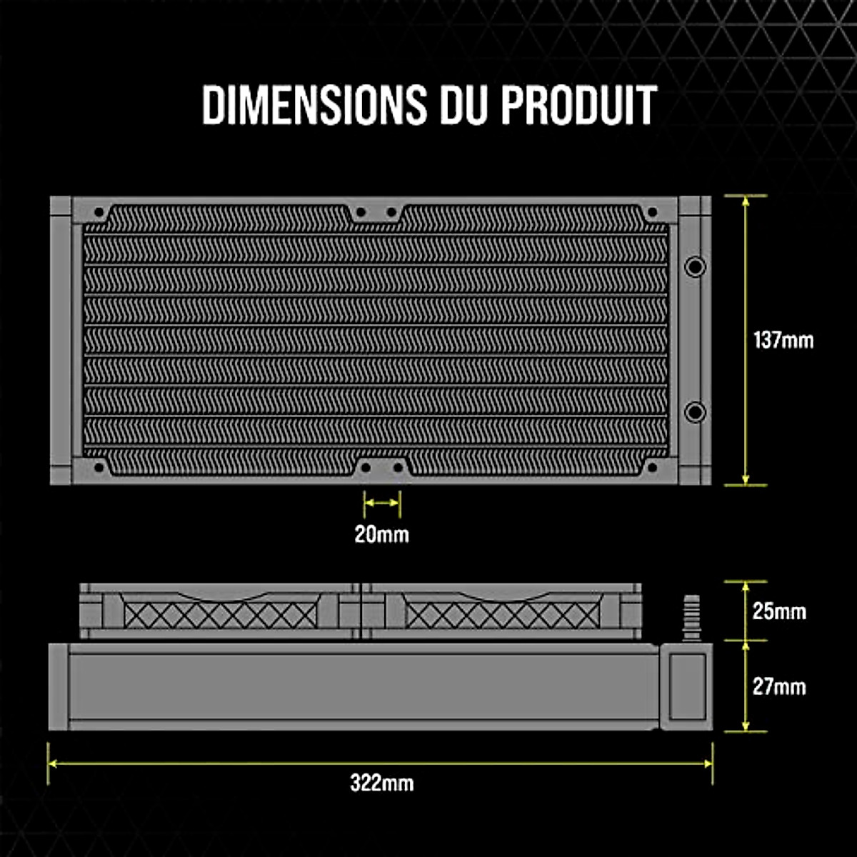 Corsair iCUE H115i Elite Capellix Liquid CPU Cooler
