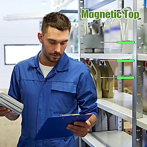 5 Pieces Magnetic Pocket Screwdriver Mini Pocket Screwdriver with Clip Small Slotted Head Screwdriver Tool Set for Home Office Gadgets Repair Tool Mechanics Electricians Technician (Green)