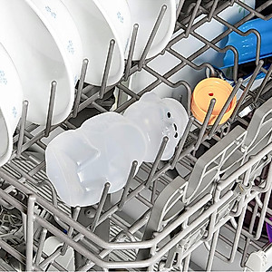 Honey Bear Straw Cups for Babies 1 pack, 8oz straw bear cup with improved safety lid design, honeybear baby cup straw, Leak-Proof & Food-Grade & BPA Free (AQUA)