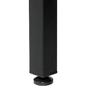 IRONCK Computer Desk, 47" Office Desk with 0.7" Thicker Tabletop, 1.6" Sturdy Metal Frame, Simple Study Table, Industrial Style Writing Study Table for Home Office