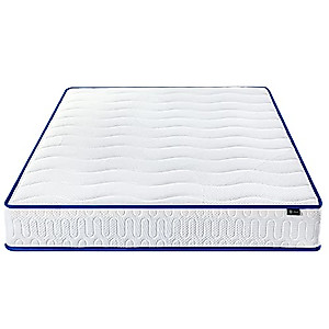 ZINUS 8 Inch Essential Innerspring Mattress, Queen, Medium Firm Feel, CertiPUR-US Certified, Mattress in A Box