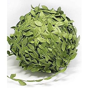 So Cal Pro Artificial Vines, Artificial Eucalyptus Leaf Garland DIY Wild Jungle Decorative Botanical Greenery for Birthday Baby Shower Home Wall Garden Wedding Party Wreaths (Green 252ft)