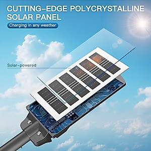 WYWNA Solar Outdoor Lights Motion Sensor - 150W LED Solar Street Lights Outdoor Waterproof Dusk to Dawn Solar Powered Security Lighting for Shed Yard Pathway Path Gutter Patio Fence (4 Pack)