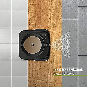 iRobot Braava jet m6 (6012) Ultimate Robot Mop- Wi-Fi Connected, Precision Jet Spray, Smart Mapping, Compatible with Alexa, Ideal for Multiple Rooms, Recharges and Resumes (Renewed)