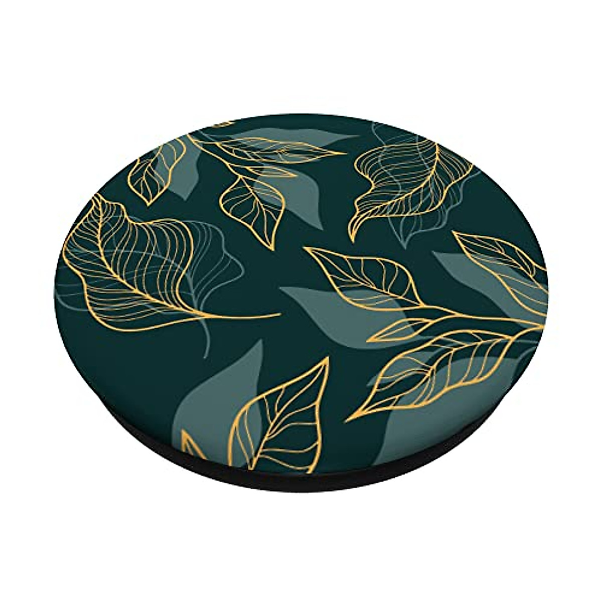Aesthetic Plant Leaf Pattern Floral Botanical Green PopSockets Swappable PopGrip