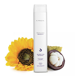 L'ANZA Healing Smooth Glossifying Shampoo, Nourishes, Repairs, and Boosts Hair Shine and Strength for a Perfect Silky-Smooth, Frizz-free Look (10.14 Fl Oz)