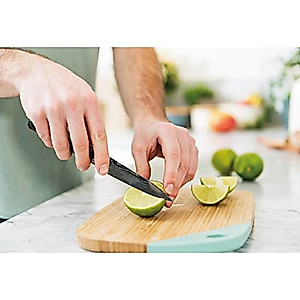 Kitory Paring Knife Fruit Knife Small Kitchen Knife 3.5 Inch 7Cr17MoV German High Carbon Stainless Steel for Fruit and Vegetable Carving Dicing Cutting Chopping Fruits Vegetables 2023 Gift