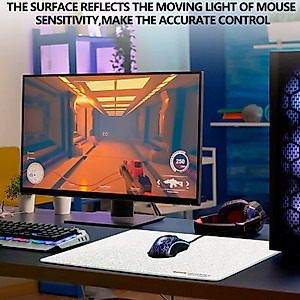 X-Raypad Aqua Control 2 Gaming Mouse Pad, Ultra-High Precision Mouse Pad with Perfect Speed and Control Capability, Consistent X and Y Glide, Designed for Fps Players with Low DPI Requirements