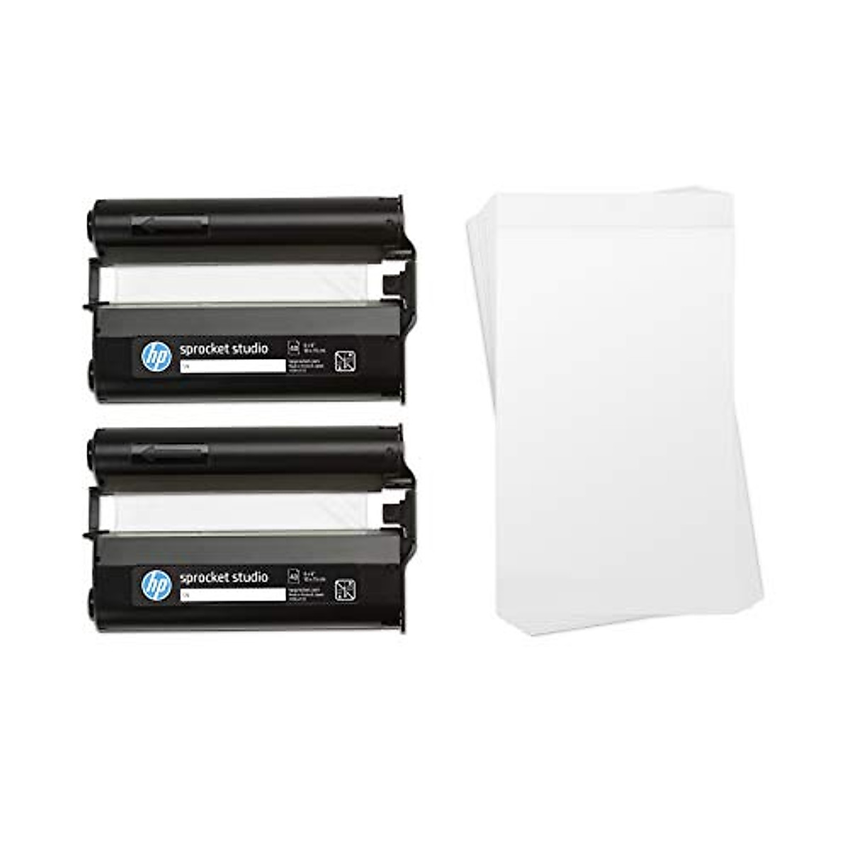 HP Sprocket Studio 4x6 Photo Paper & Cartridges (80 Sheets - 2 Cartridges) Compatible ONLY with HP Studio Printer.