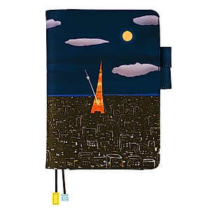 Hobonichi Techo Cousin Cover [A5 Cover Only] Hiroko Kubota: Tokyo Metronome