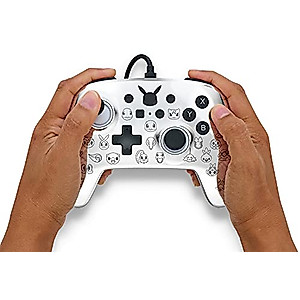 PowerA Enhanced Wired Controller for Nintendo Switch - Pikachu Black & Silver