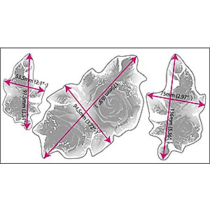 Layer Graph Stickers For Guitars & Bass - English Rose