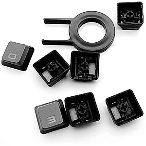 Boyuan Cherry MX Key Switch FPS Backlit Key Caps for Corsair Gaming Keyboards !(Gray)