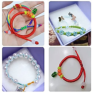 Wood Bracelet Jig, Adjustable Length Paracord Jig Bracelet Maker U Shape Clear Scale Bracelet Jig Kit DIY Wristband Rope Knot Braided Fixing Tools