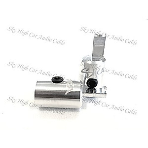 Pair of Sky High Car Audio 1/0 Gauge to 4 Gauge Amp Input Reducers