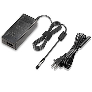 Surface Pro 1 Pro 2 Pro RT Charger, Surface Power Supply Adapter 43W 12V 3.58A Charger Power Cord fit Microsoft Surface Pro 1, Surface Pro 2, Surface RT, 1512 1536 1601 i5 i7 Tablet -Futurebatt