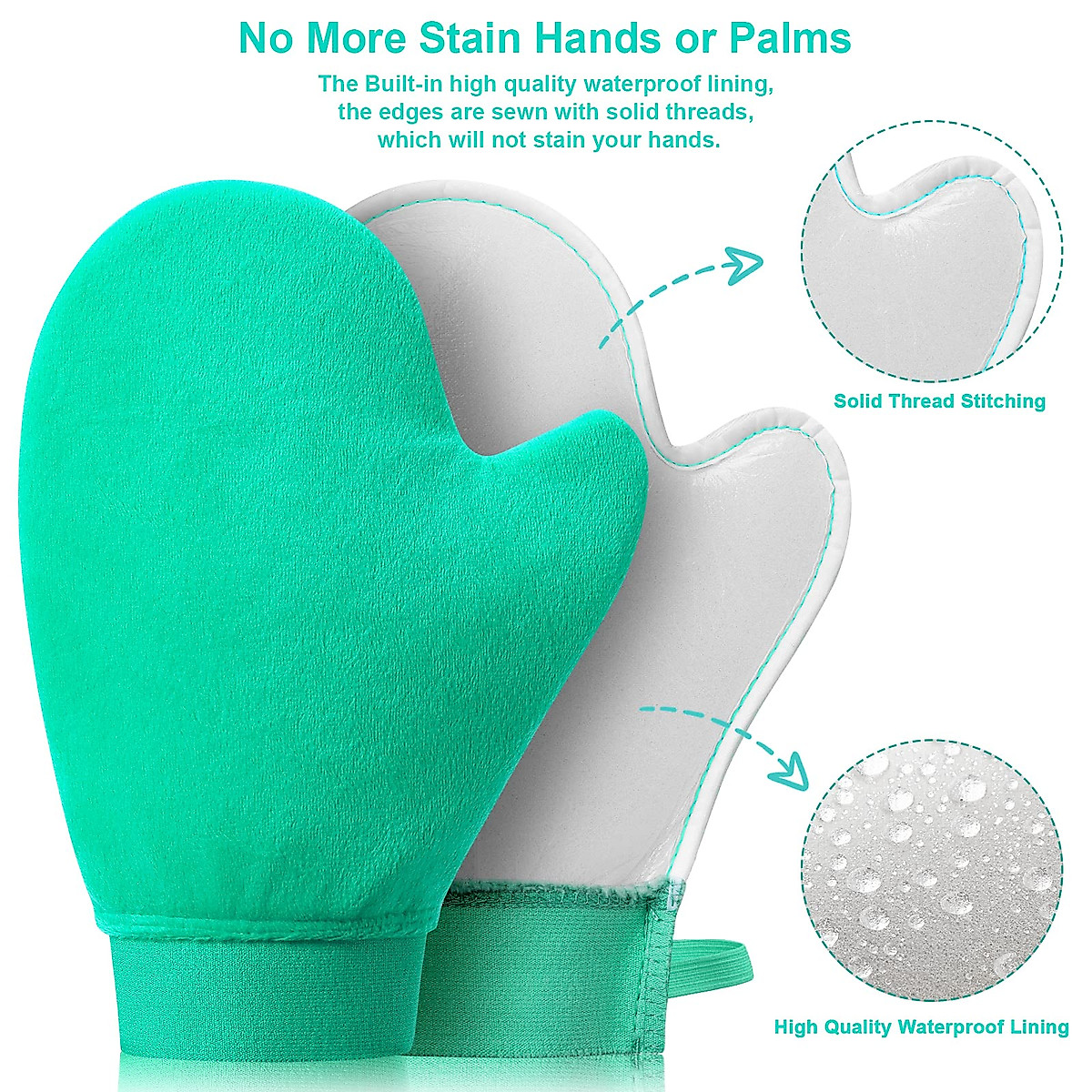 CeleCily Self Tanning Mitt Applicator Self Tanner Mitt Applicator Tanning Mitts Self Tanner Glove Self Tanning Glove For Self Tan Mitt Applicator Sunless Tanner Mitt Self Tanner Applicator Tanner Mit