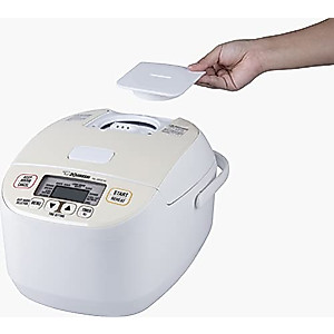 Zojirushi NL-DCC10CP Micom Rice Cooker & Warmer, 5.5 Cups, Pearl Beige