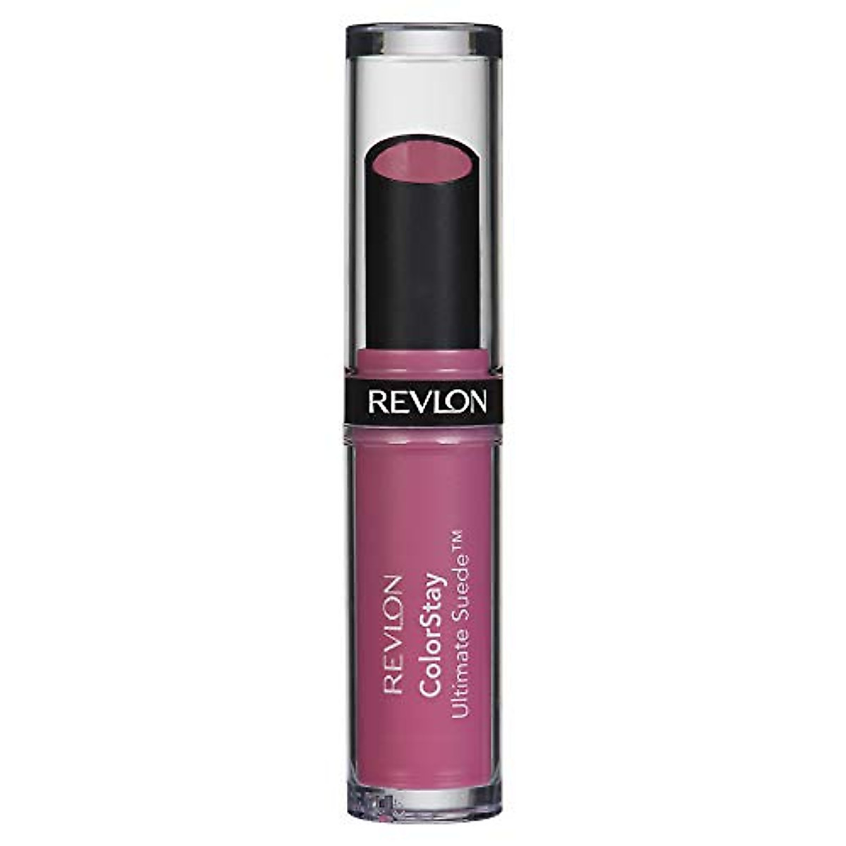 REVLON ColorStay Ultimate Suede Lipstick, Longwear Soft, Ultra-Hydrating High-Impact Lip Color, Formulated with Vitamin E, Silhouette (001), 0.09 oz