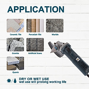 MINLAYCUT Diamond Cone Tile Bit 1-3/8" 35mm Tile Beveling Chamfer Bits for Enlarging Chamfering Holes in Granite Marble Porcelain Tile