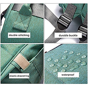 SUXCGE Baby Diaper Bag With USB Interface Large Capacity Waterproof Nappy Bag Kits Mummy Maternity Travel Backpack Nursing Handbag Grey