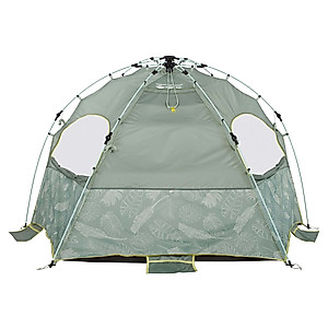 Lightspeed Outdoors ECO QuickShelter, Beach Tent, Botanical Lines