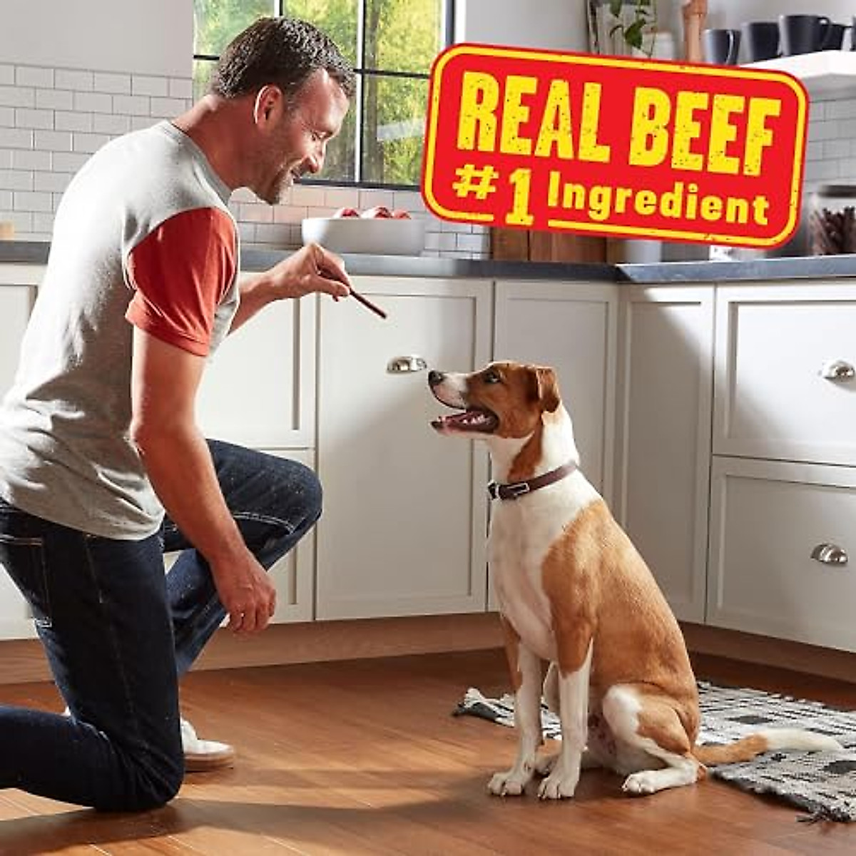 Pup-Peroni Prime Rib Flavor Dog Treats, Made with Real Steak, 22.5 Ounce Bag