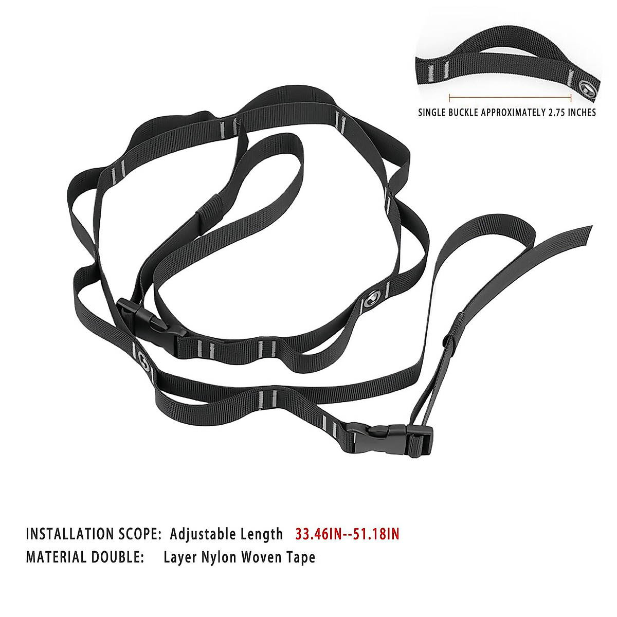 Runspich Car Clothes Hanger Bar Rod - Travel Portable Clothesline Hanger Telescopic - Retractable Clothes Drying Line Outdoors - Cloth Racks for Coat Suit SUV