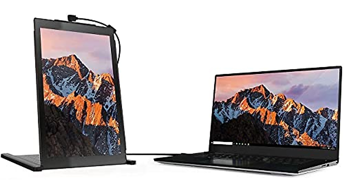Portable Monitor - 14" Full HD Dual Screen for On-the-Go Productivity
