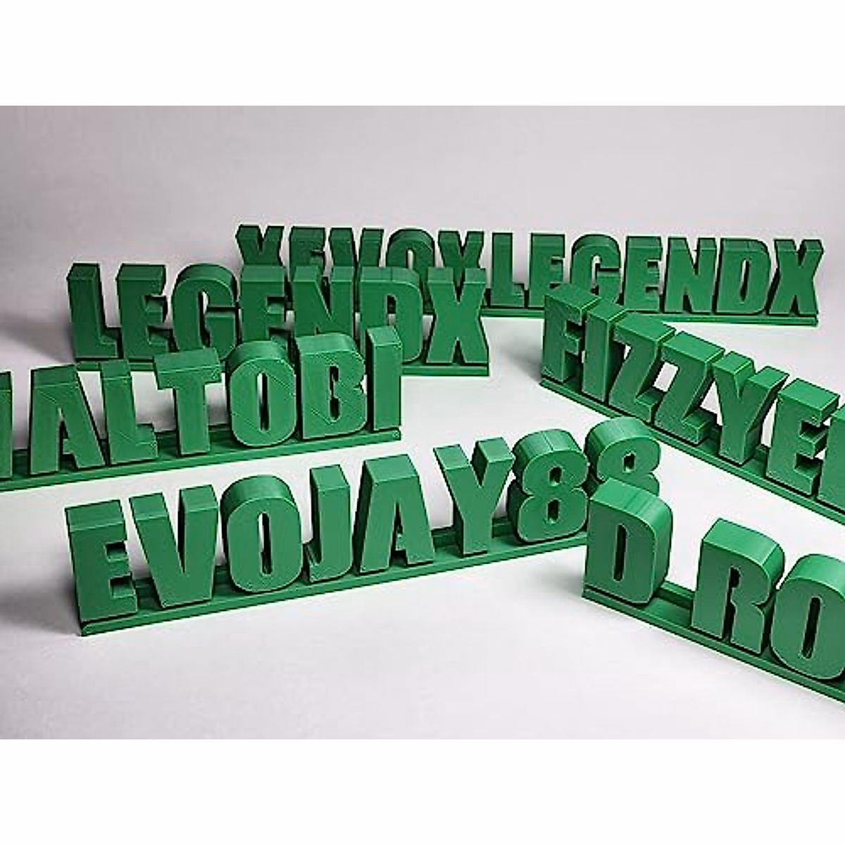 Personalized FPS War Game Nameplate/Nametag - 3D Gamer Tag - Game Accessories - Custom FPS Name Plate - Mancave Gift - War Game Gift