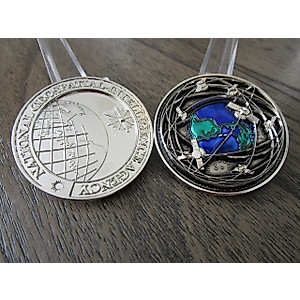 Oneworldtreasures Department of Defense NGA National Geospatial Intelligence Agency Challenge Coin.