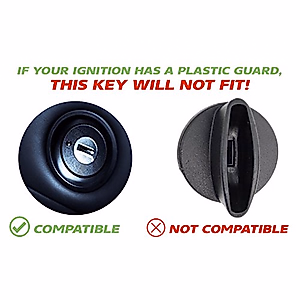 KeylessOption Keyless Entry Remote Fob Uncut Blank Ignition Car Key Remote Start for CWTWB1U793