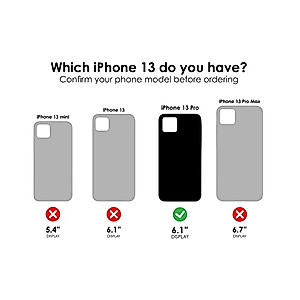 OtterBox SYMMETRY CLEAR SERIES Case for iPhone 13 Pro (ONLY) - WALLFLOWER