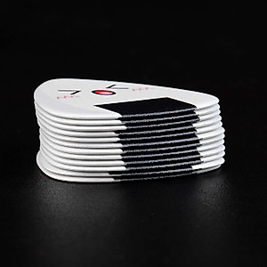 Dulphee Guitar Picks, Ukulele Picks White Sushi Rice Balls Pattern Guitar Picks Classical Triangle 0.96mm Heavy Guitar Plectrums 12 Pack for Bass, Acoustic & Electric Guitars