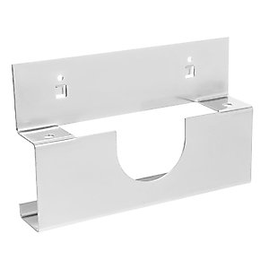 IWOWHERO Hook Hole Board Grinder Peg Board Rack Cutting Machine Holder Metal Protector Sanding Machine Holder Woodworking Tools Accessory Grinding Machine Holder Pegboard Hook Iron Silver