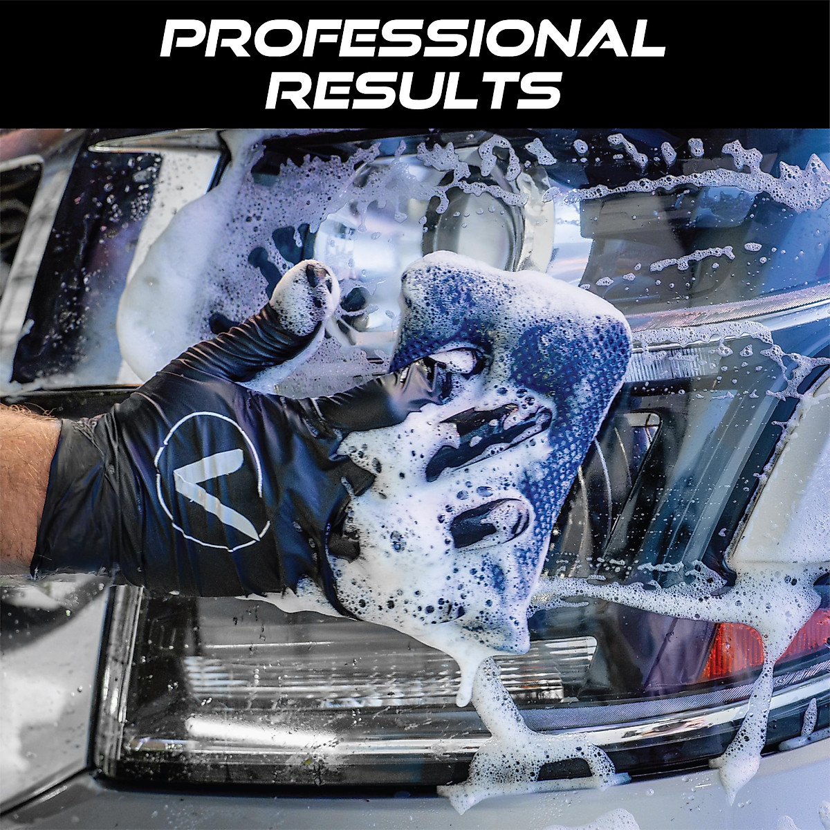 VIKING Mesh Bug Cleaning Car Wash Sponge, Colors Vary - 4 in. x 6 in.