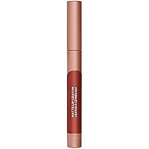 L'Oreal Paris Infallible Matte Lip Crayon, Flirty Toffee (Packaging May Vary)