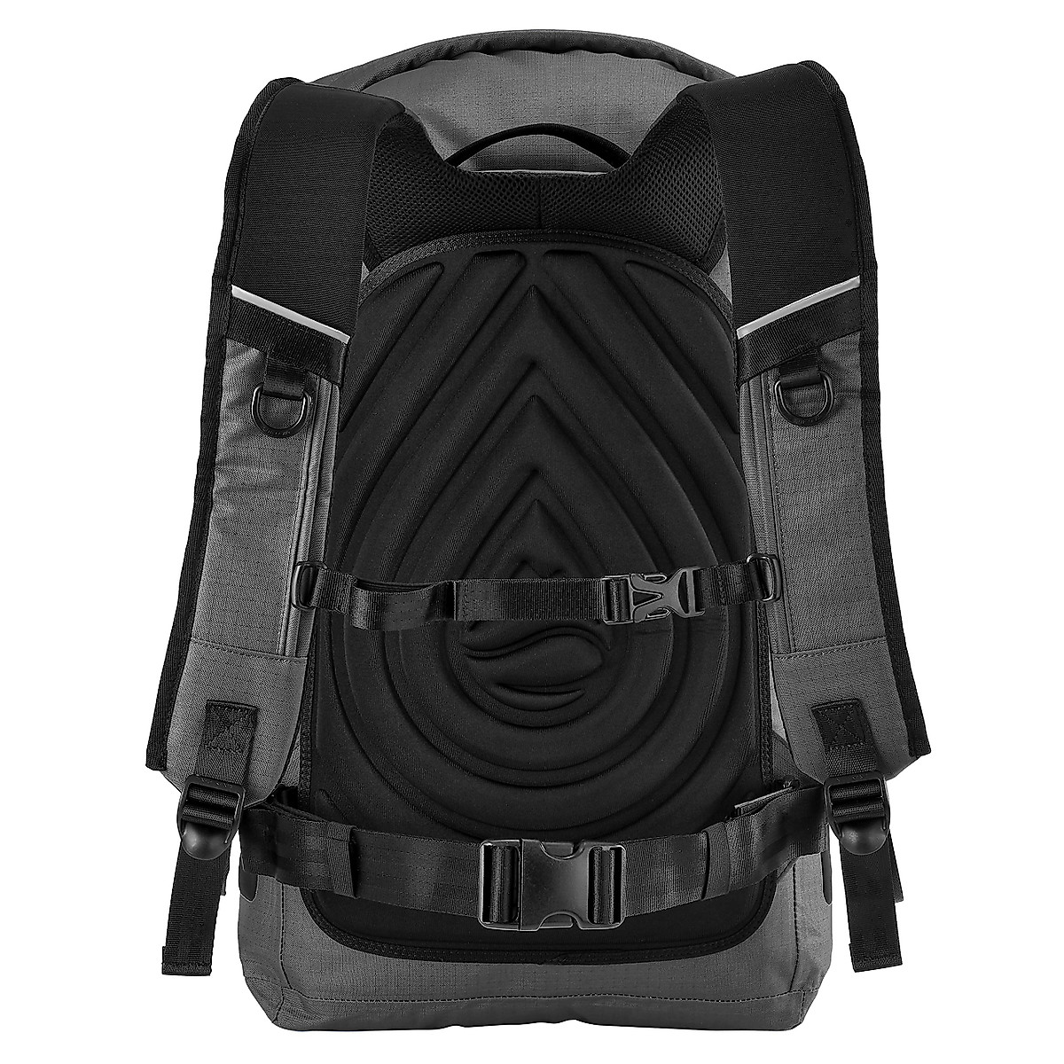 Skog Å Kust BackSåk Pro Waterproof Floating Backpack with Exterior Airtight Zippered Pocket | Grey, 35L