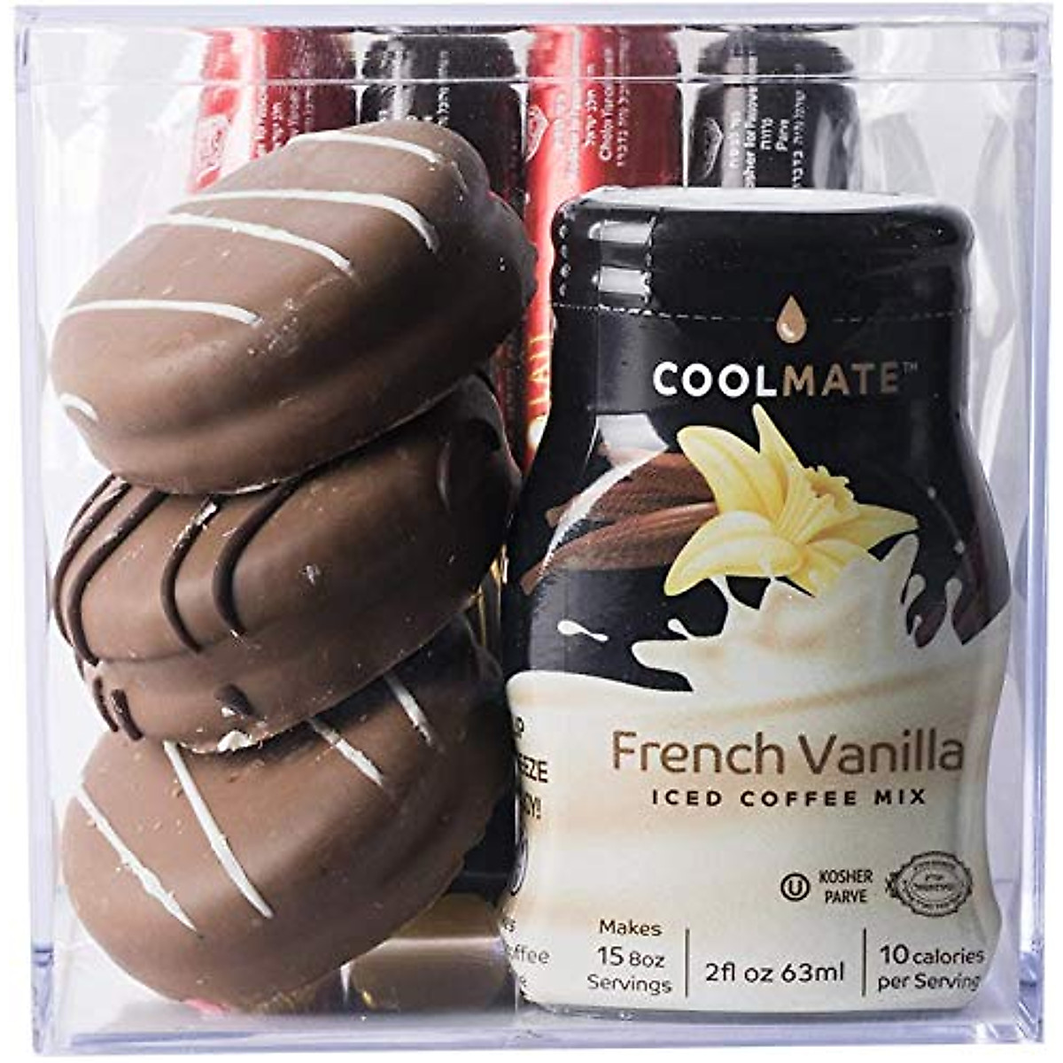 Hammont Clear Acrylic Boxes - 2 Pack - 4''x4''x4'' - Small Cube Lucite Boxes for Gifts, Weddings, Party Favors, Treats, Candies & Accessories, Plastic Storage Boxes