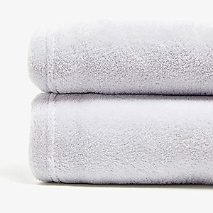 Flannel Fleece Bed Blanket Soft Throw-blankets Home Decor,Nautical Red Anchor Navy Blue and White Horizontal Stripes,Lightweight Cozy Plush Blankets for Bedroom Living Room Sofa Couch,49 x 59 Inch