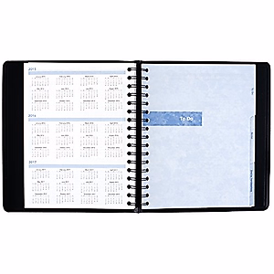 AT-A-GLANCE The Action Planner Daily Appointment Book 2015, Wirebound, 6.88 x 8.75 Inch Page Size, Black (70-EP03-05)