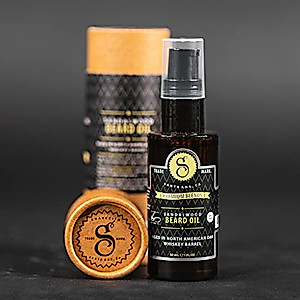 Suavecito Premium Blends Beard Oil - Leave-In Beard Conditioner For Softening Hair, Hydrating Skin, Eliminating Beard Dandruff, Healthy Beard Growth - Sandalwood Fragrance - 1 oz