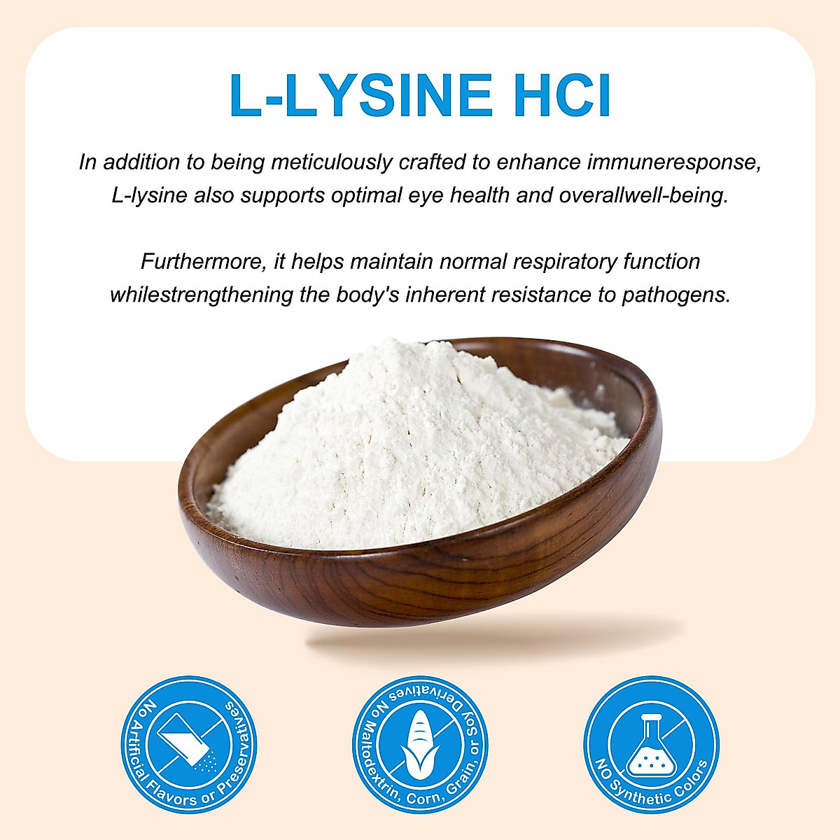 L-Lysine Powder for Cats, 120g Lysine Powder Supports Cats Immune System, Respiratory Health & Visual Function – Lysine Powder Improve Cats Eye Discharge, Pets Health Supplies, Salmon Flavor - 4.23oz