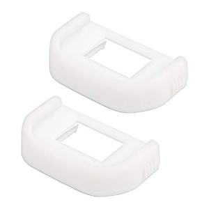 RvSky Digital Camera Accessories 2PCS White Camera EF Viewfinder Eye Patch for Digital Cameras